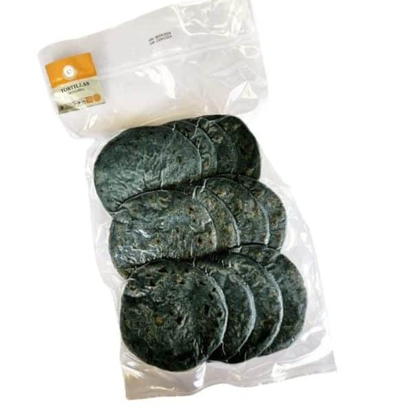 Tortillas de Maíz Negro - Le Café - Central de Carnes
