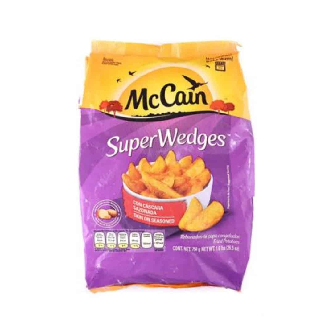 Papas Super Wedges - Mccain - Central de Carnes